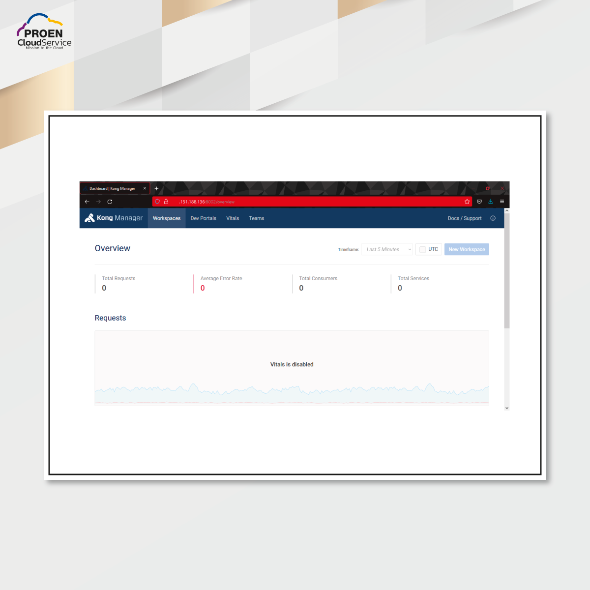 6 ขั้นตอน ติดตั้ง Kong API Gateway บน PROEN Any Cloud - PROEN Cloud