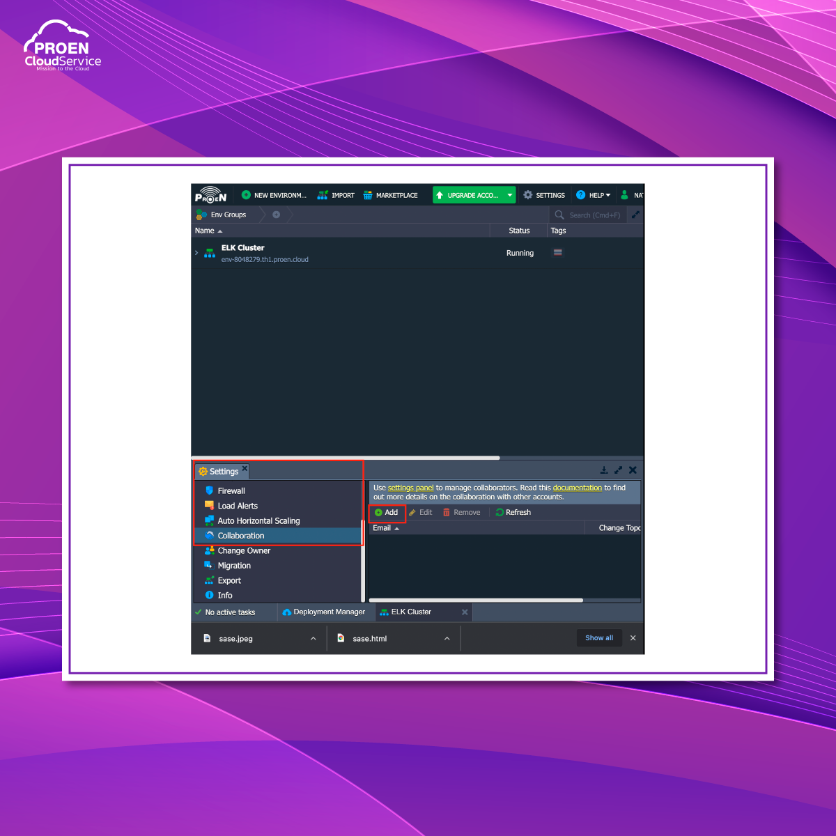 ทริค! แชร์ Environment บน PROEN Any Cloud ให้ทีม Dev ลุยโปรเจคเดียวกันแบบไม่มีสะดุด - PROEN Cloud